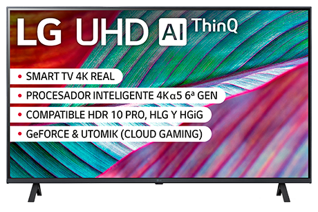 LG 43UR78: LG TV 43 pulgadas 4K - Smart TV