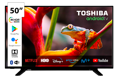 Toshiba 50UA2063DG LED UltraHD 4K HDR ¡Mejor Precio! - Movistar